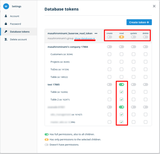 Baserow REST API - Minami R&D